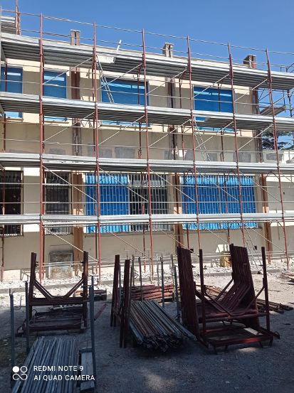 Il rifacimento delle facciate presso la sede Ipseoa di Gromola - il ...