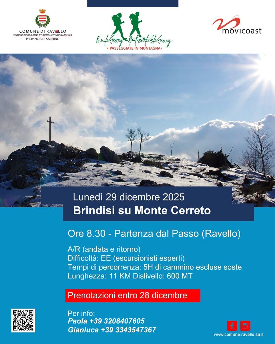 Ravello. Torna la tradizionale escursione sul Monte Cerreto - il ...
